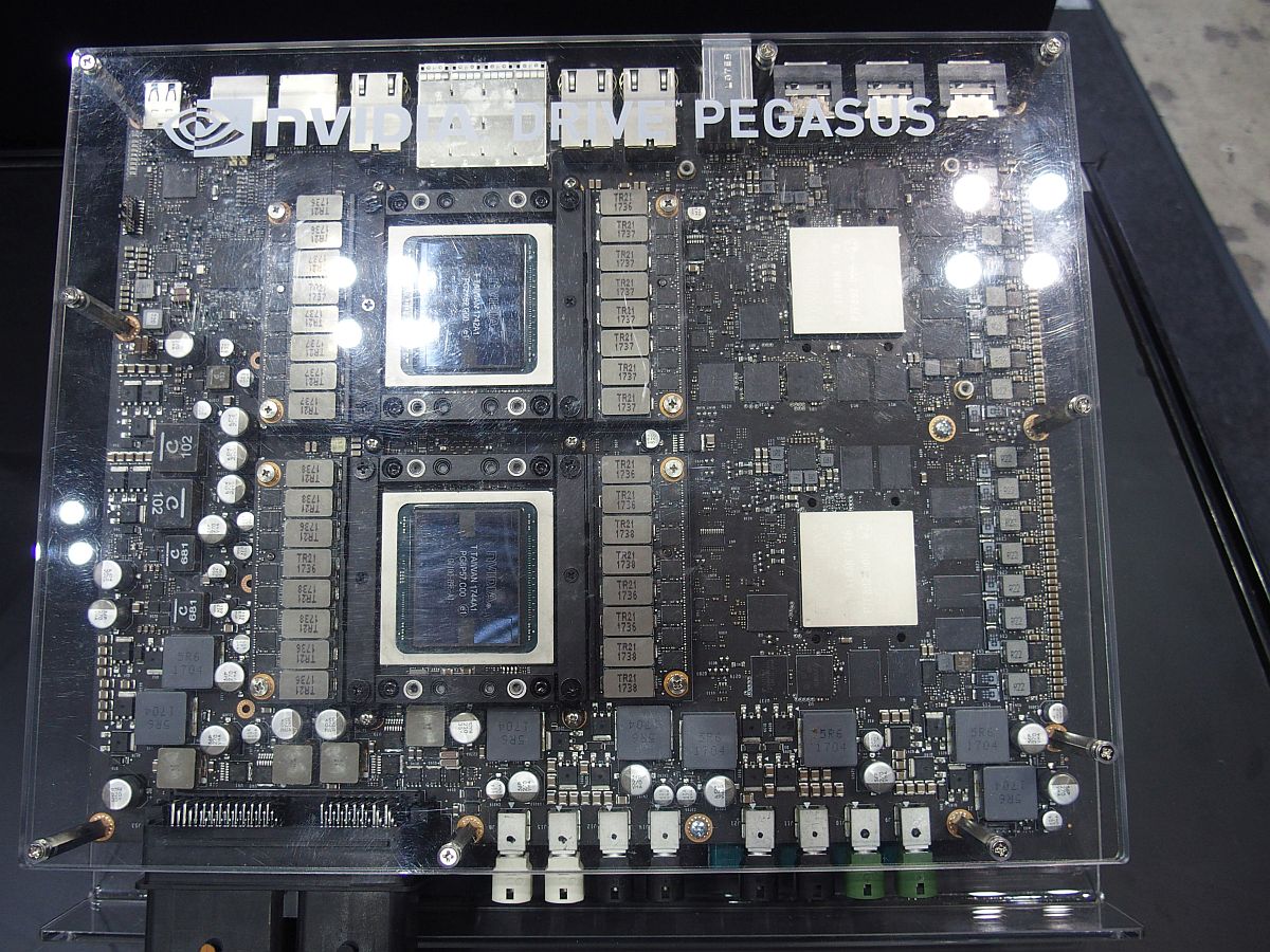 NVIDIAの最新自動運転プラットフォーム「DRIVE Xavier/Pegasus」が国内初披露：オートモーティブワールド2018 ...