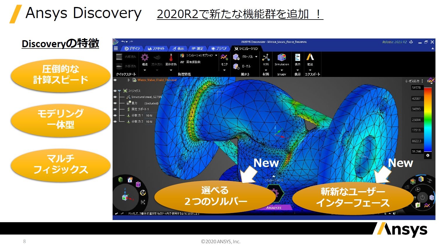 選べる2つのソルバー、統一感のある新UIで「Ansys Discovery」がパワーアップ：CAEニュース（1/2 ページ） - MONOist