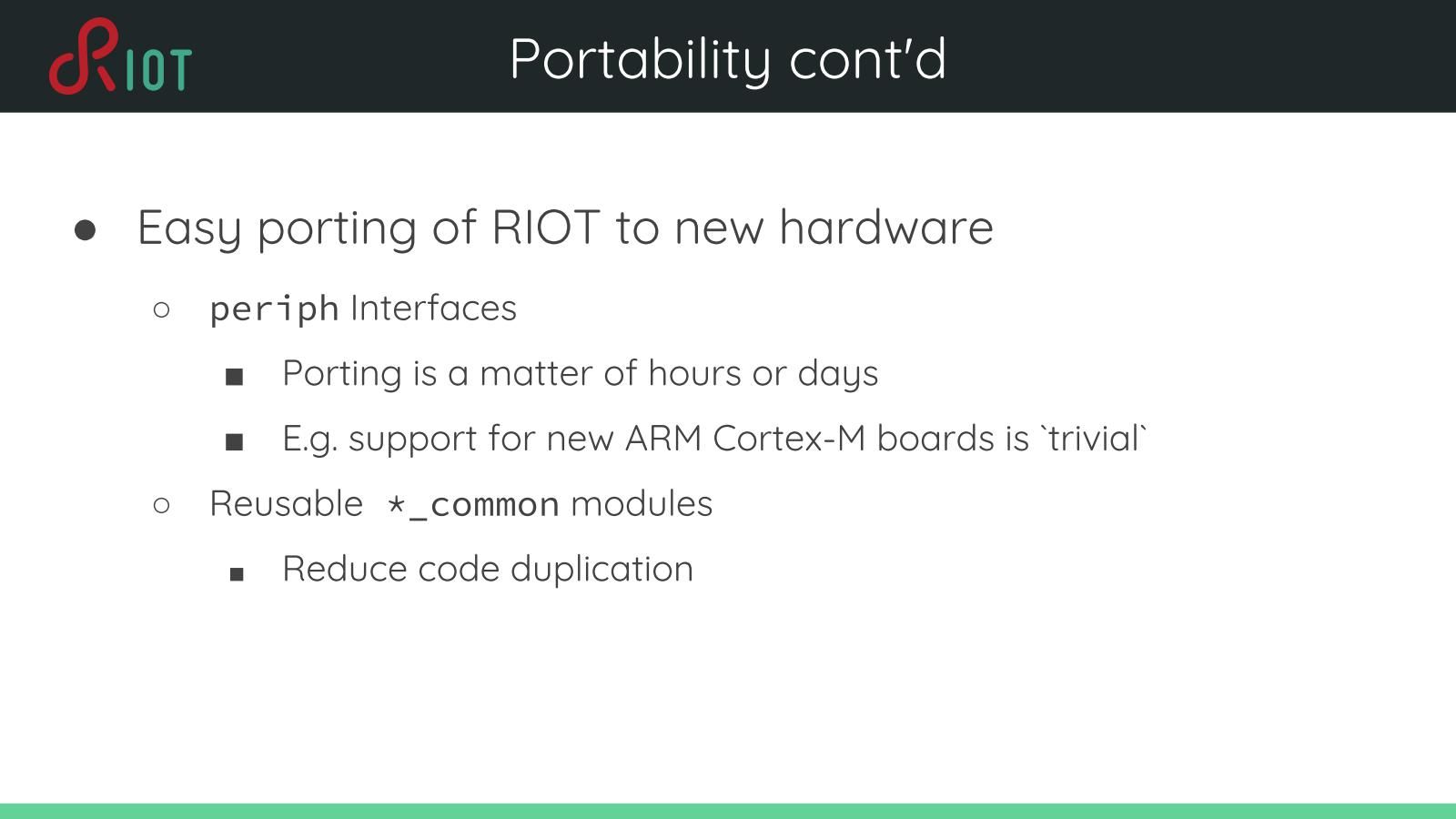 大学生まれのフル機能RTOS「RIOT-OS」は良くも悪くもビジネスと直結しない：リアルタイムOS列伝（17）（3/3 ページ） - MONOist