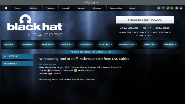 LANケーブルから直接パケットを取得するワイヤタッピングプローブ：Black Hatでハードウェアハック！（1）（1/3 ページ） - MONOist