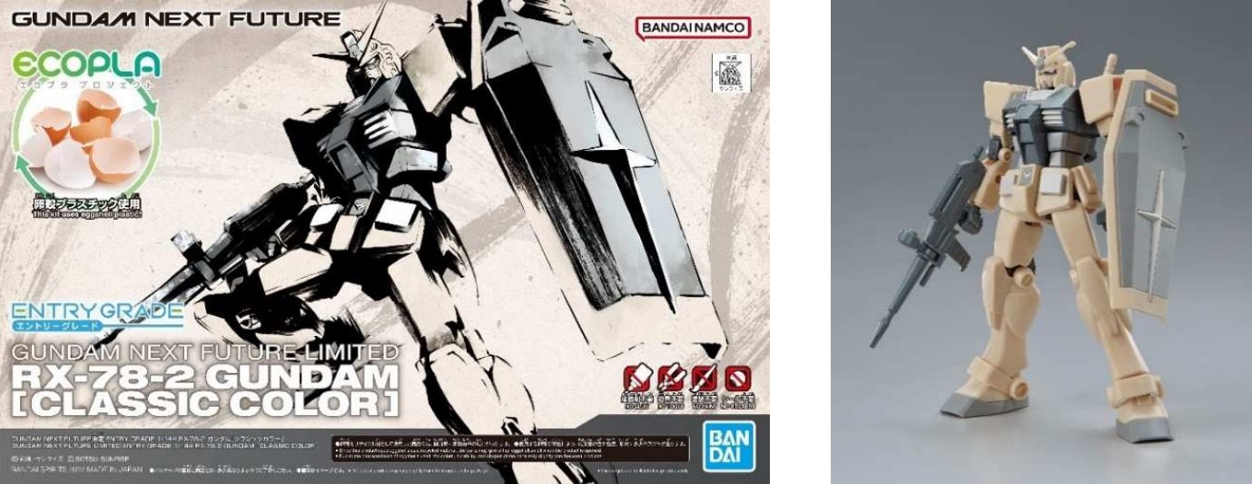 卵の殻がガンプラに、デンカがPS樹脂ベースのサステナブルプラを開発：リサイクルニュース - MONOist