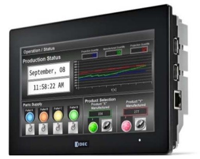 7.0インチプログラマブル表示器一体型PLC、制御機器の小型化ニーズに対応：FAニュース - MONOist