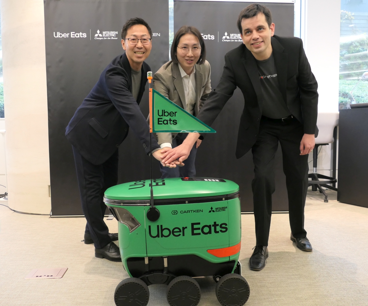 Uber Eatsがロボット配送を開始もユーザーは選択できず、当たればラッキー!?：ロボット開発ニュース（2/2 ページ） - MONOist