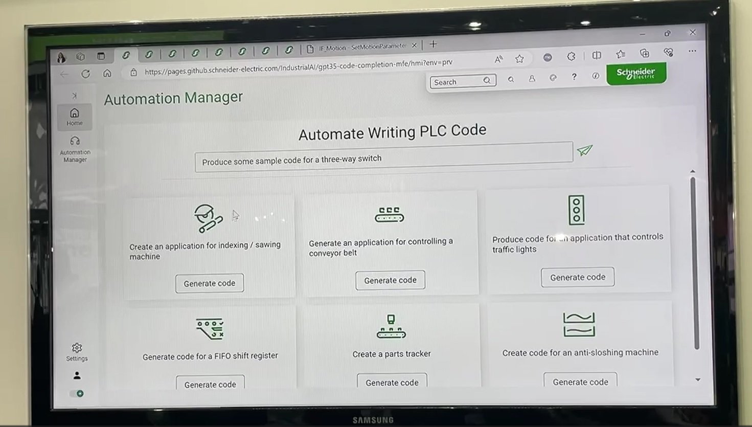 生成AIによるPLC制御プログラム自動生成、シュナイダーが2025年初頭にも提供へ：ハノーバーメッセ2024（1/3 ページ） - MONOist