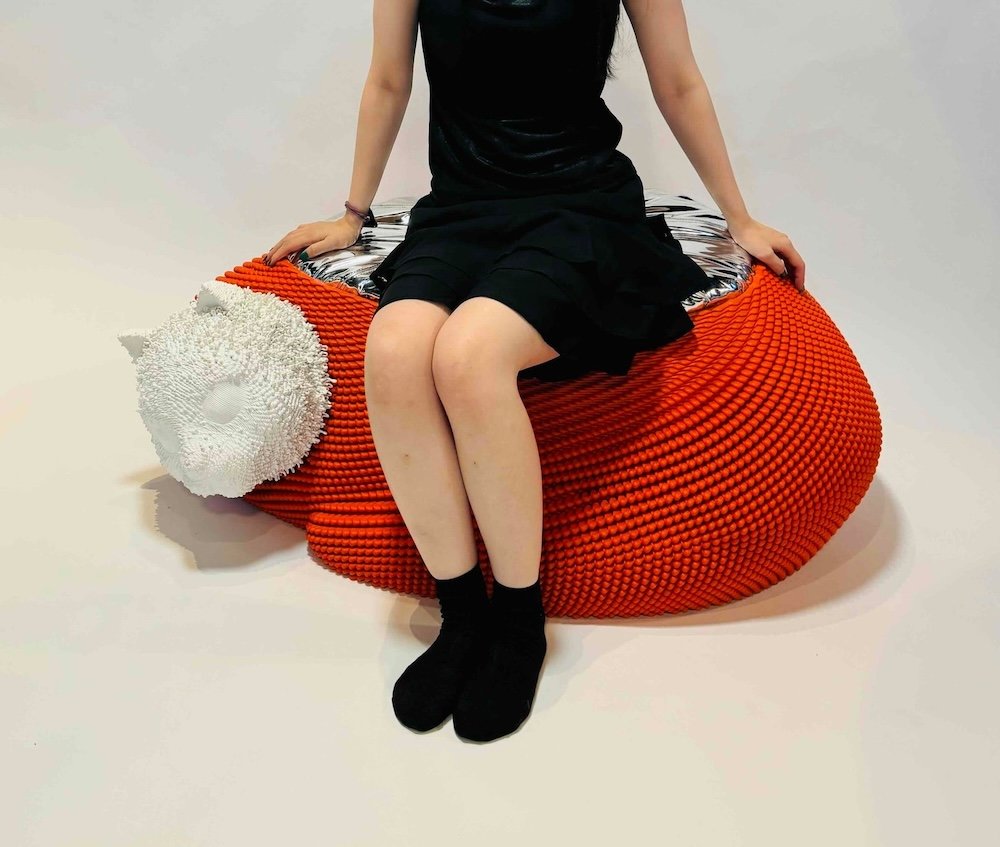現代美術作家とのコラボレーションから生まれた3Dプリントソファ：3Dプリンタニュース - MONOist