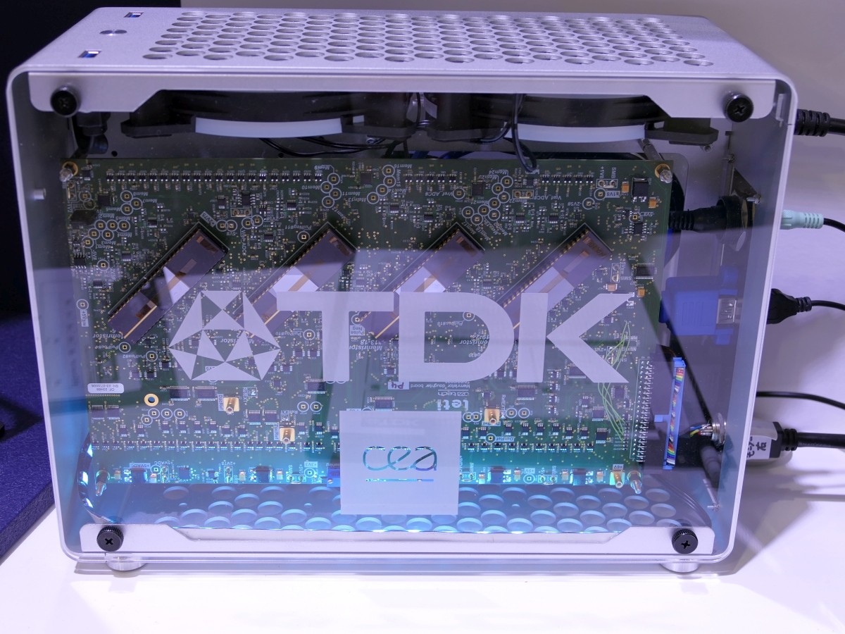 エッジでAIモデルのリアルタイム学習が可能に、TDKのスピンメモリスタ：CEATEC 2024 - MONOist