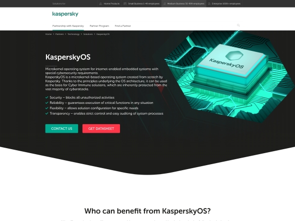 ロシア製の「Kaspersky OS」はセキュリティ重視も西側での普及は見通せず：リアルタイムOS列伝（54）（1/3 ページ） - MONOist