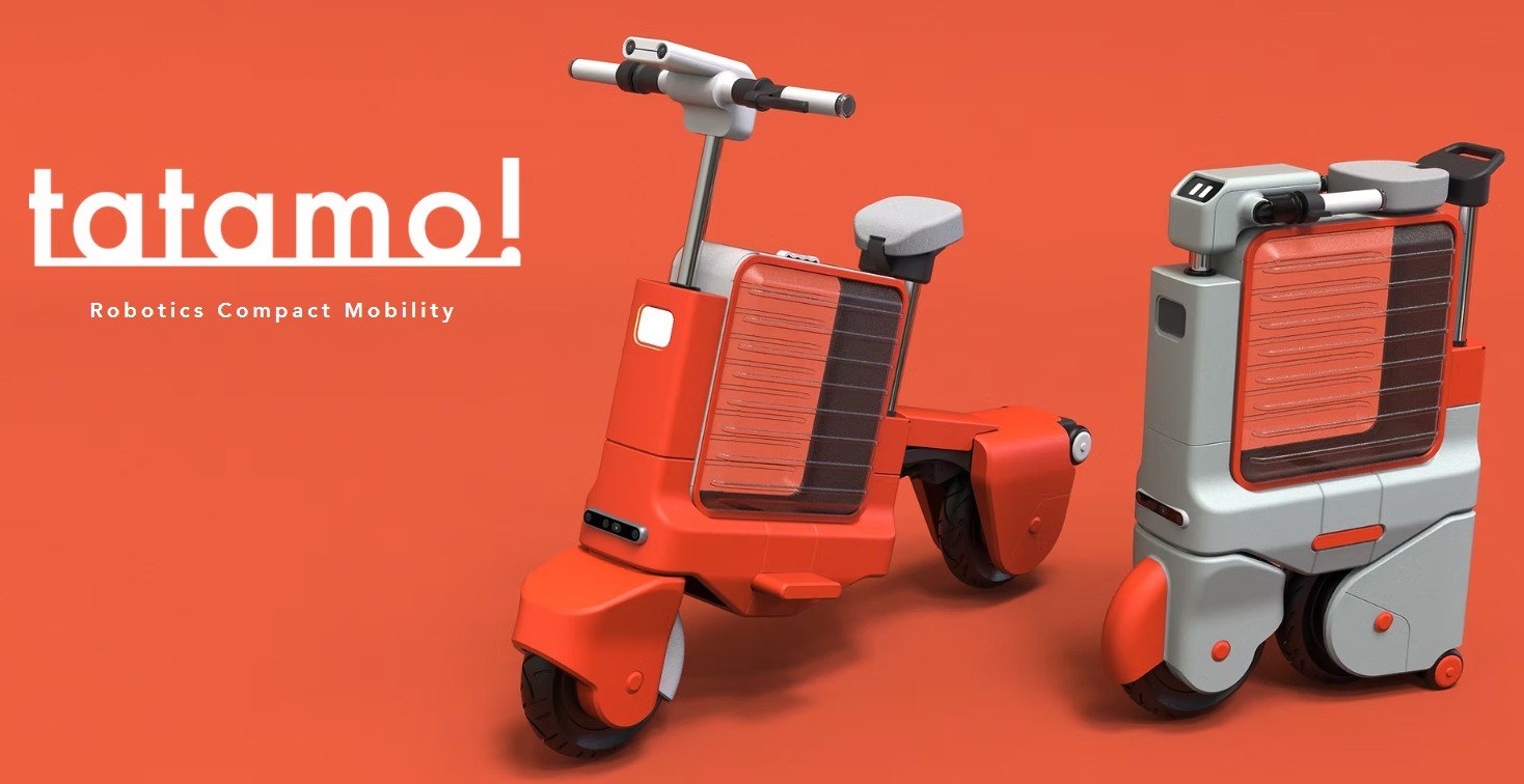 TATAMEL BIKEのICOMA、ミラノで新型ロボティクスモビリティ「tatamo!」を披露：デザインの力 - MONOist