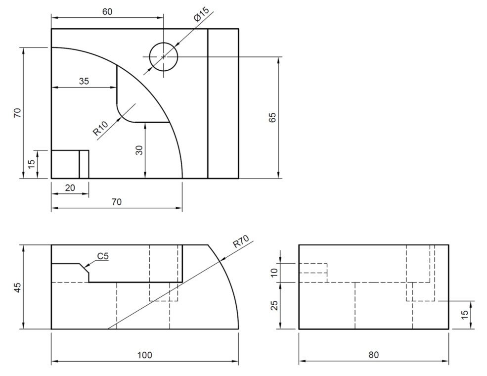【レベル1】2D図面から3Dモデルを作成せよ！：テルえもんクエストII（1）（1/4 ページ） - MONOist
