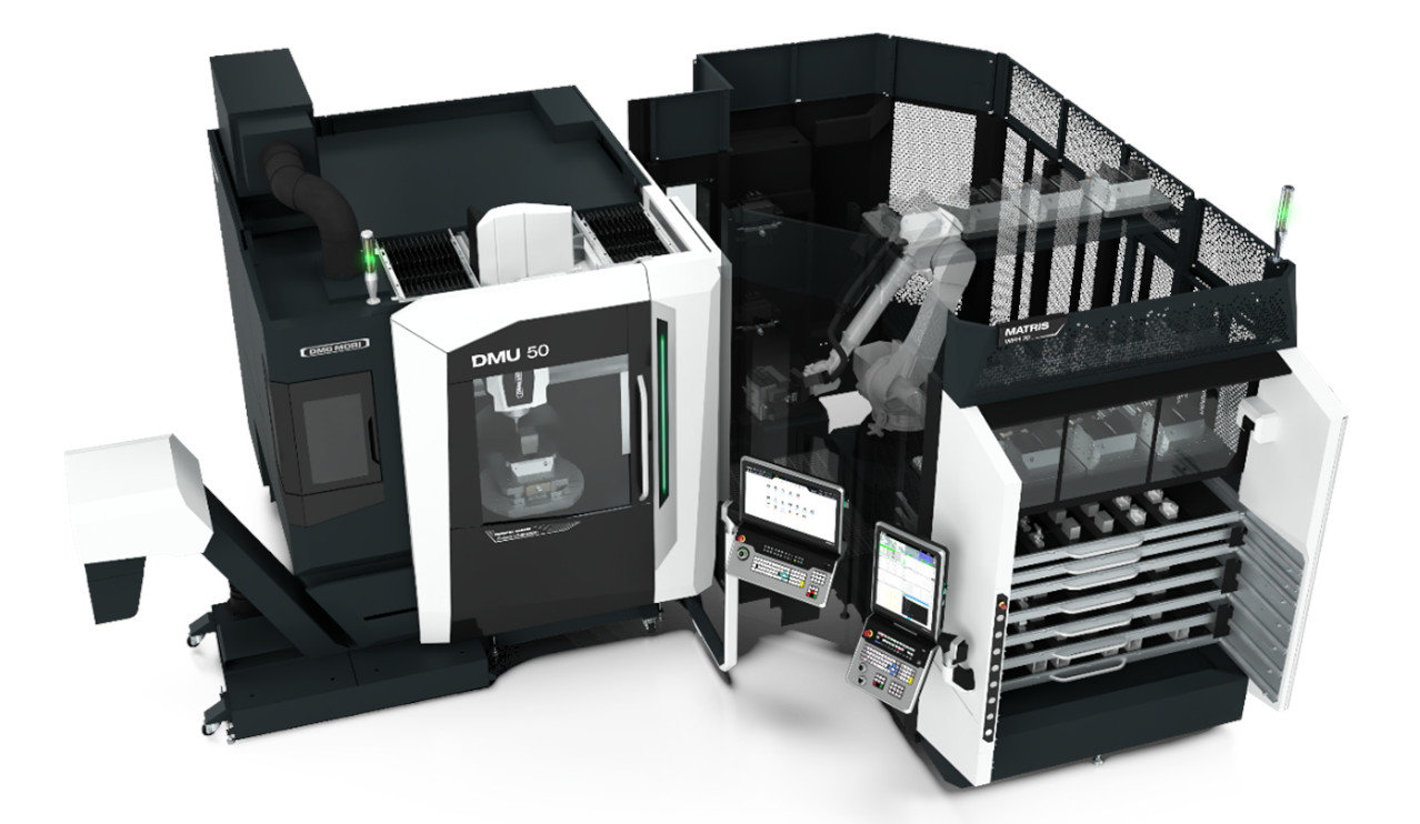 変種変量生産を効率化する自動化システム、ワークとパレットのハンドリング自在：工作機械 - MONOist